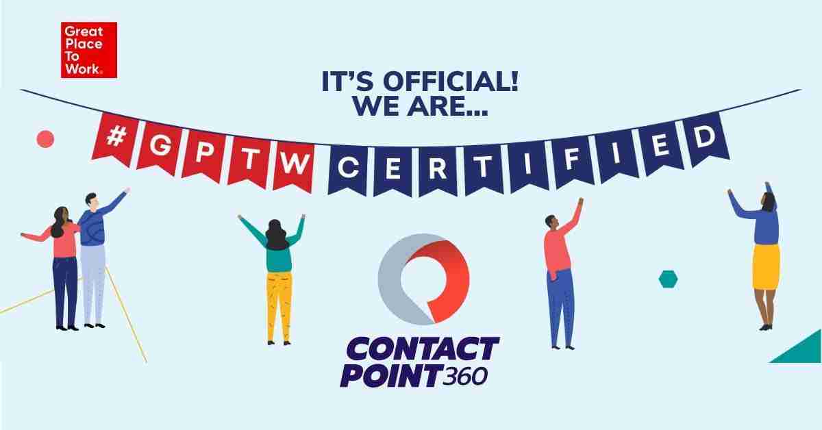 ContactPoint 360 Certified as a Great Place to Work® 2021-2022 ...